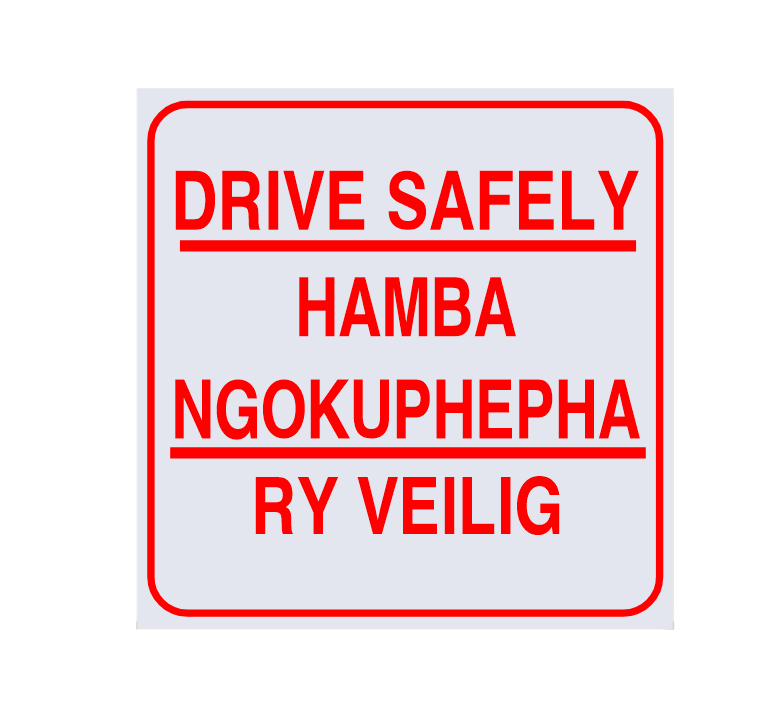 Drive Safely ABS Sign - Promoting Road Safety Awareness | Shop Today ...
