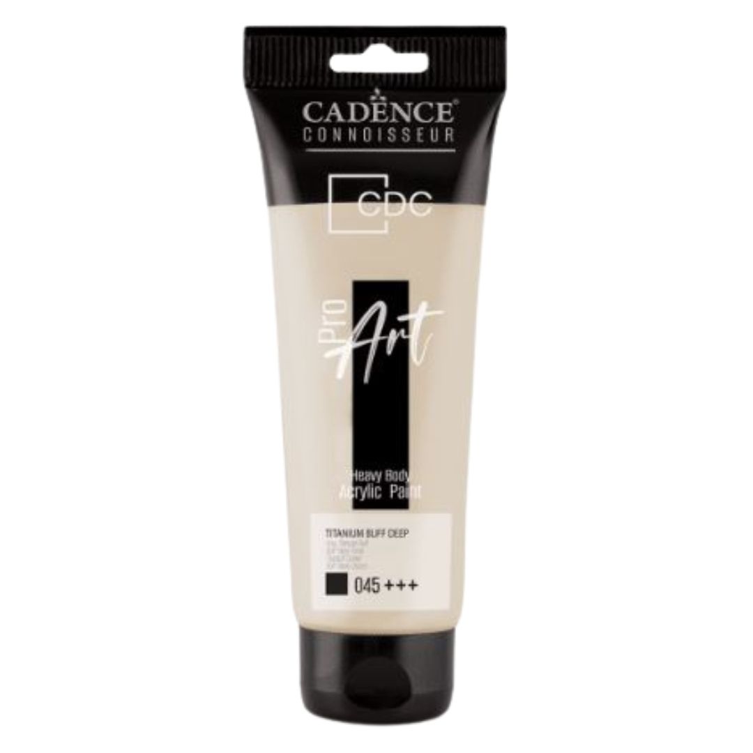 Cadence Pro Heavy Body Acrylic 120ml Titanium Buff Deep | Shop Today. Get it Tomorrow ...