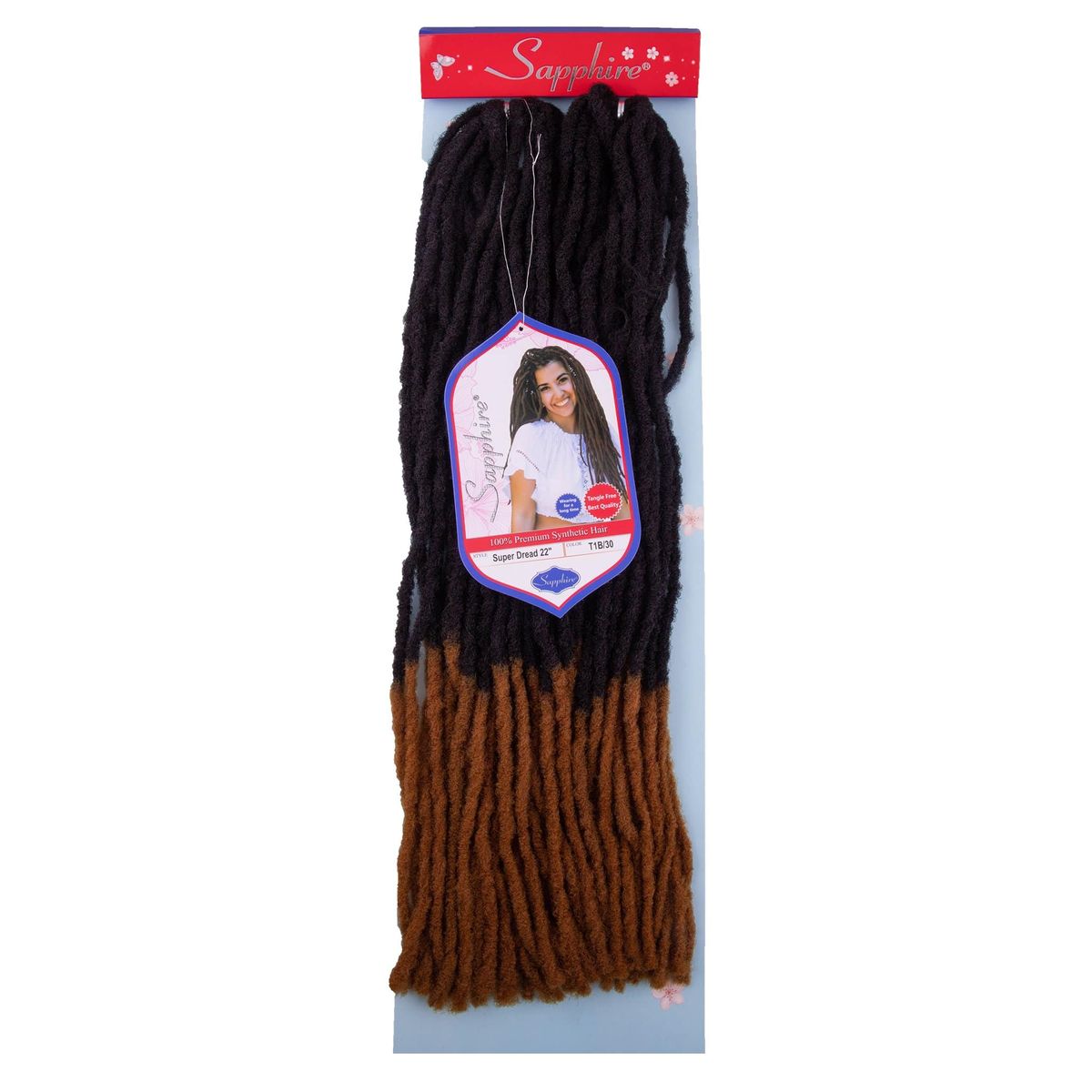 Sapphire - Super Dread 22" - Ombre Colour #1B/30 - 3 Packs | Shop Today ...