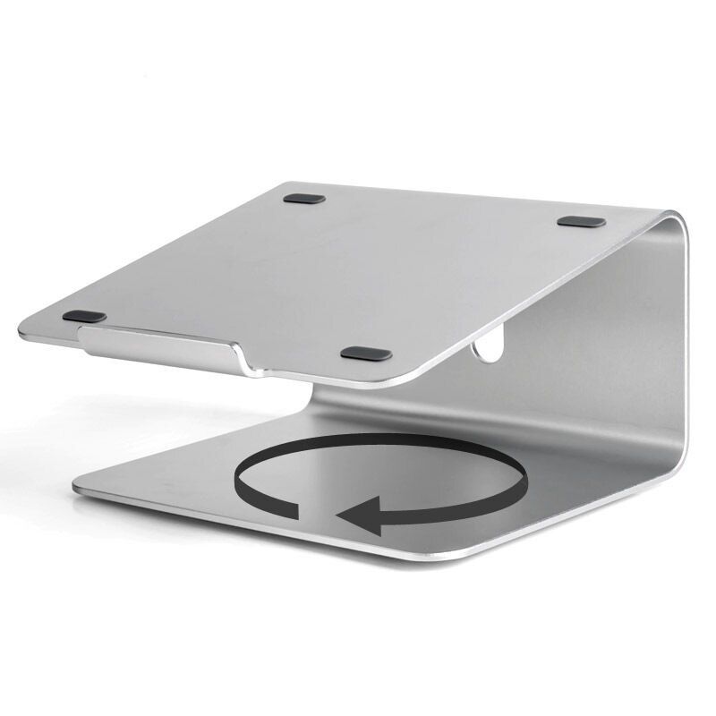Laptop Stand Aluminum Base 360 Rotating 11-17 inch Laptops for MacBook ...