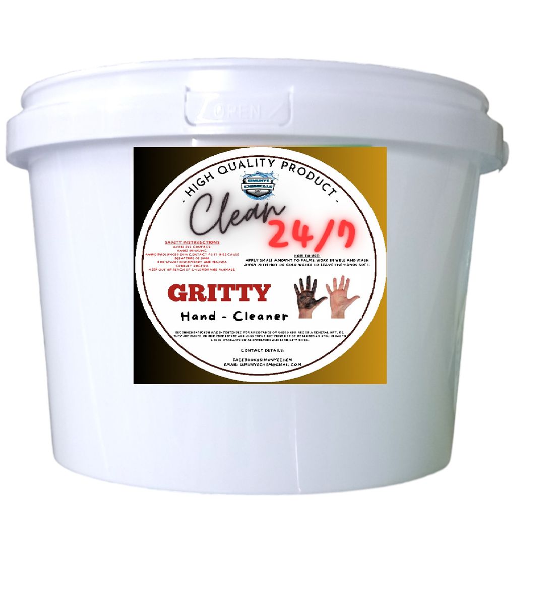 Gritty Brown - Hand Cleaner with Built-in Scouring Action 6kg | Shop ...