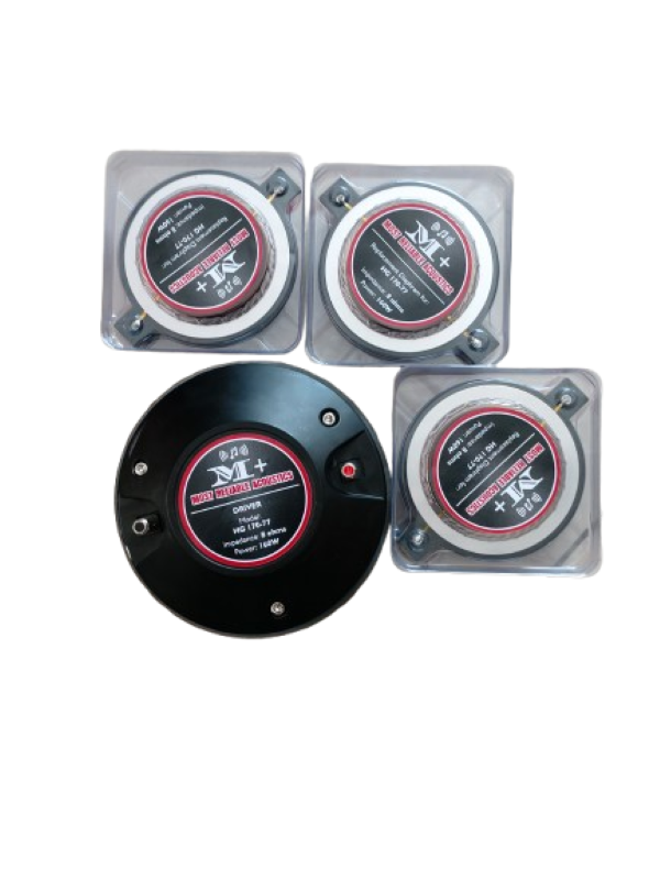 M+ Professional 160W compression driver tweeter and 3 replacement ...