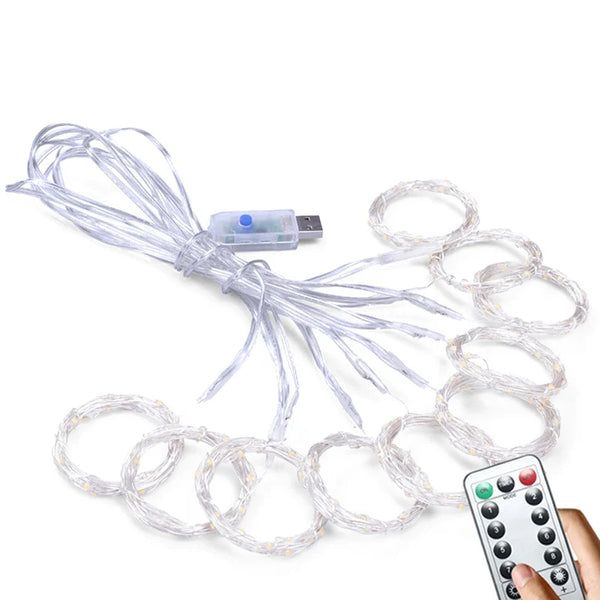 LED Curtain String Lights - 3mx3m 300 LED - USB Powered | Shop Today ...