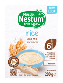 NESTLÉ NESTUM Stage 1 Rice Baby Cereal 200g | Shop Today. Get it ...