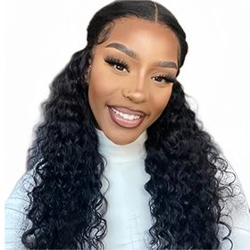 VSP 22 Inch Curly 13x4 Lace Front Wig Brazilian Hair Wig Part it Freely ...
