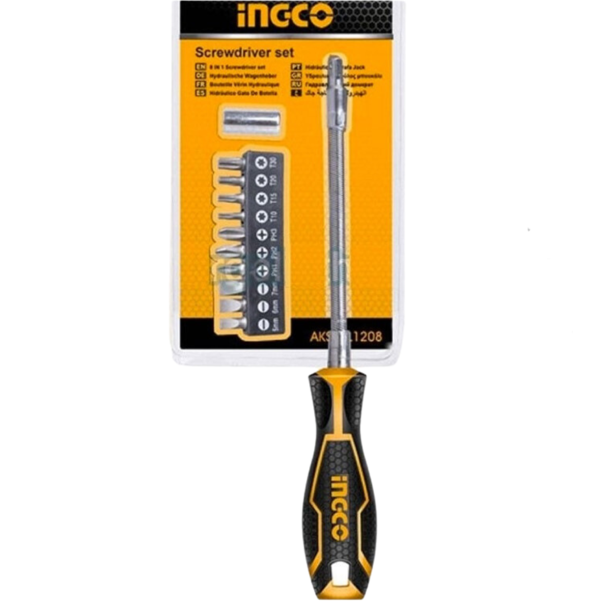 Ingco - Screwdriver Set - Flexible Shaft (12 Piece) | Shop Today. Get ...