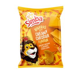 Simba Potato Chips - Creamy Cheddar (48 x 36g) | Shop Today. Get it ...