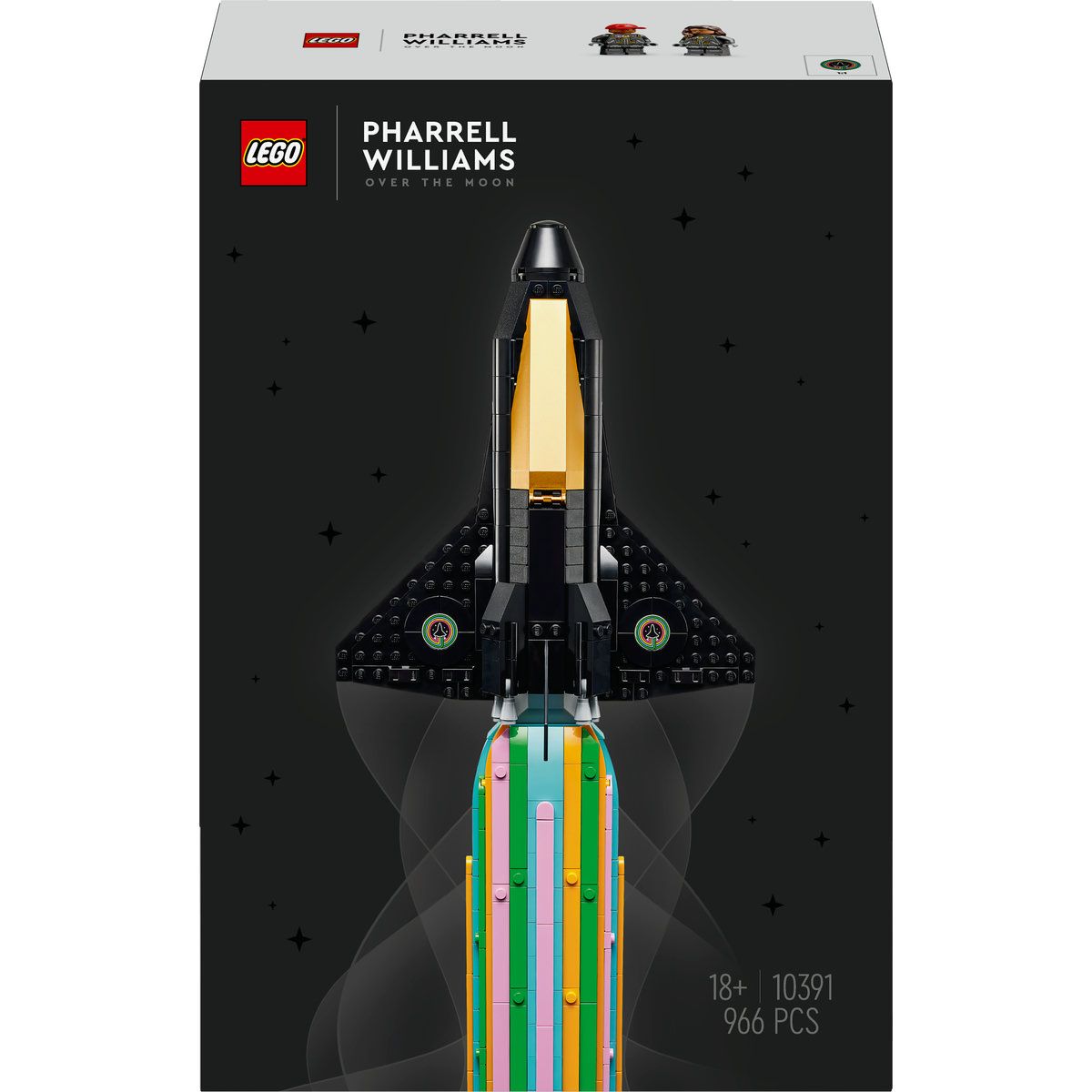 LEGO® Icons Over the Moon with Pharrell Williams Building Kit 10391 ...