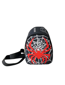 Cute Mini One Strap Kids Spider Themed Activity Cross Body Backpack Bag ...