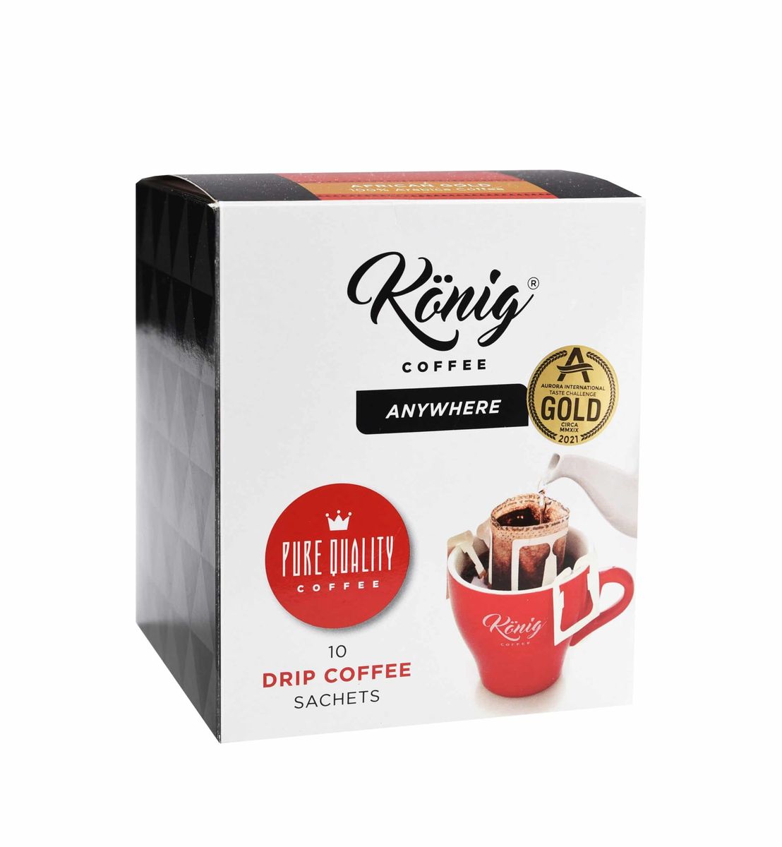 König Coffee - Anywhere Drip Coffee Sachets (10) | Shop Today. Get it ...