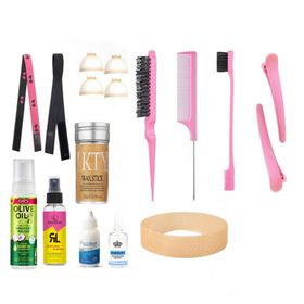 Frontal Lace Wig Installation Kit With High Definition Wig Cap | Shop ...