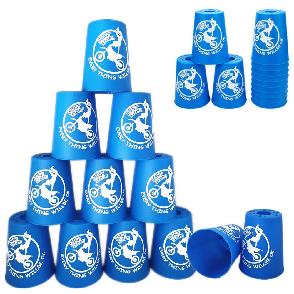 Moyu Stacking Cups - Speed Stacking Cups Sports Stacking - 24 Cup Set ...