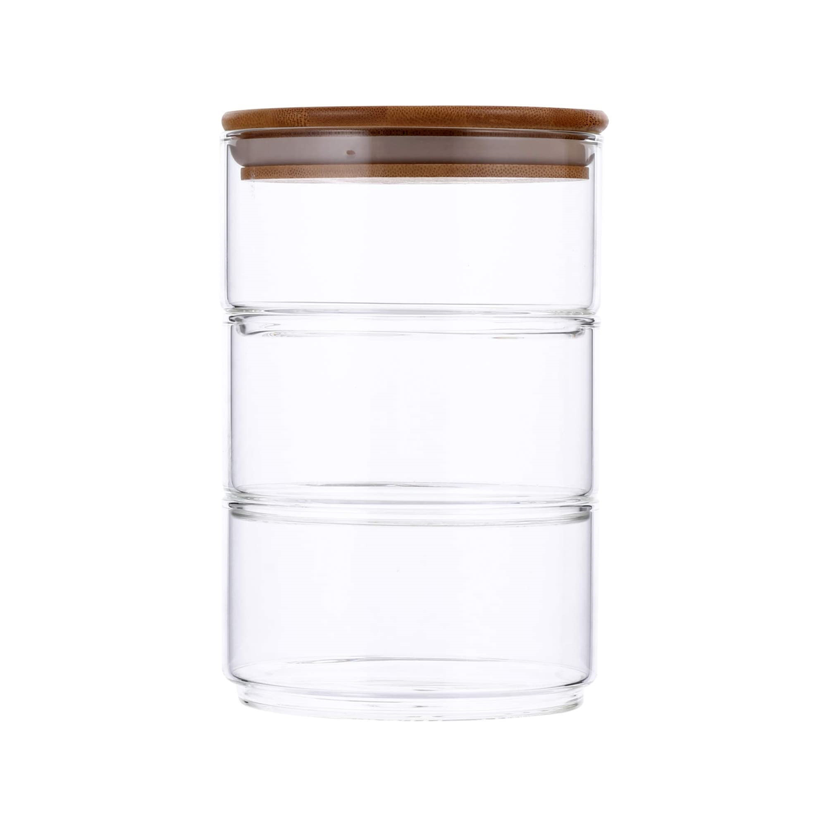 Clear Glass 3 Stacks Food Storage Container with Lid | Shop Today. Get ...