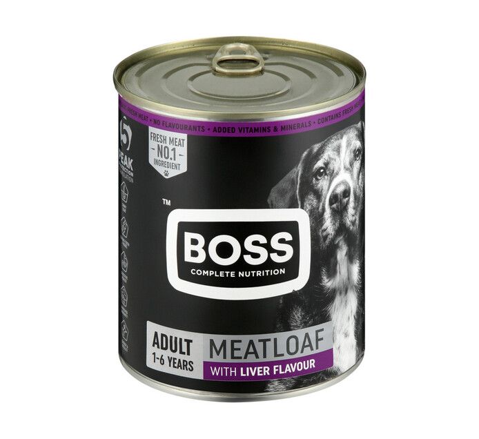 Boss Wet Dog Food Legendary Liver (6 x 820g) | Shop Today. Get it ...