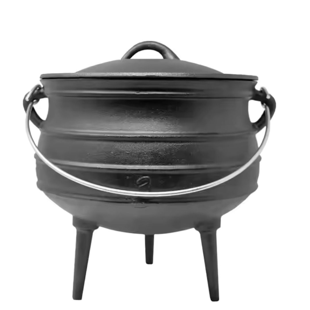 Cast Iron Potjie Pot No. 3 - Traditional Three-Legged Pot | Shop Today ...