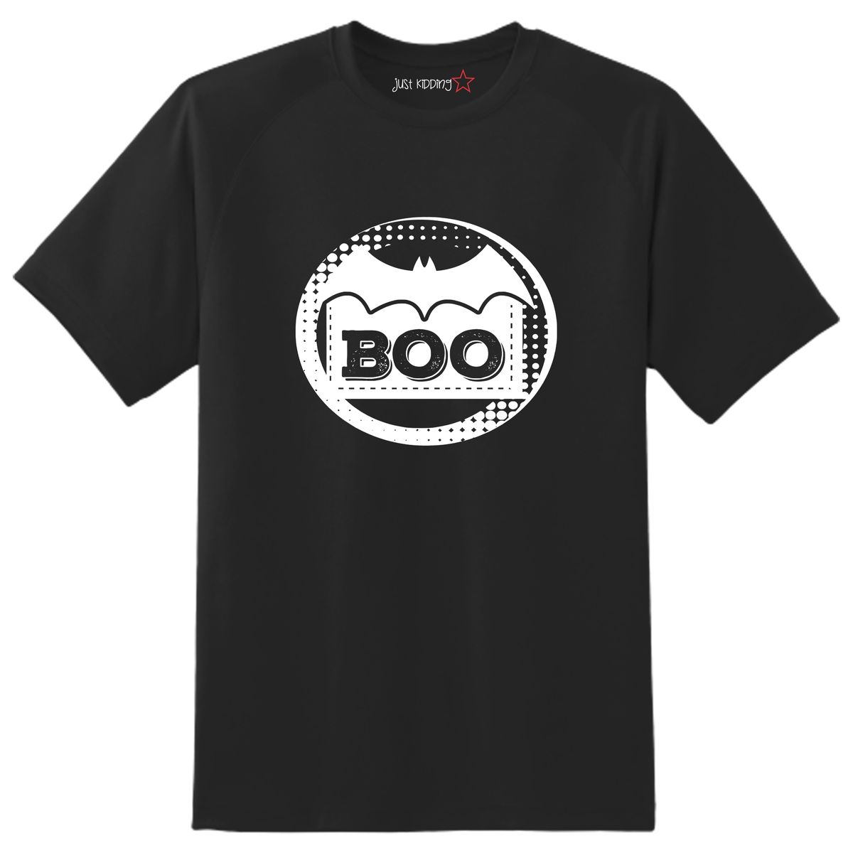 Just Kidding Kids "Boo" Short Sleeve T-Shirt - Black | Shop Today. Get ...