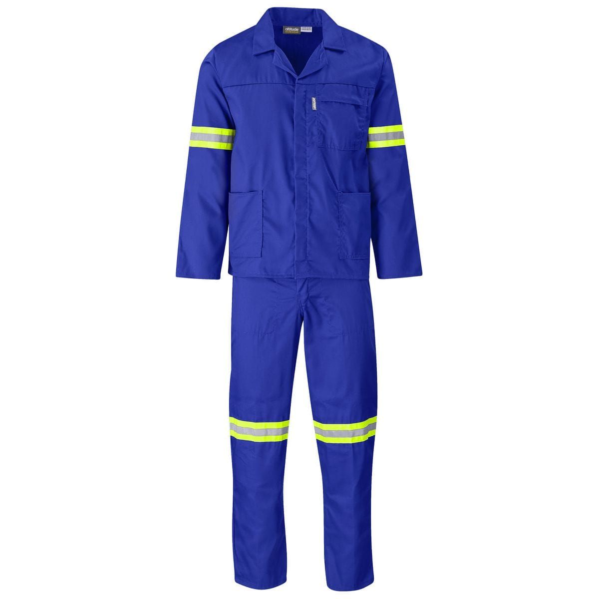 SMTE - Quality 2 Piece Worksuit/Uniform Shirt & Pants Combo- Royal blue ...