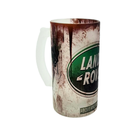 Frosted Glass Beer Stein - Land Rover Themed | Shop Today. Get it ...