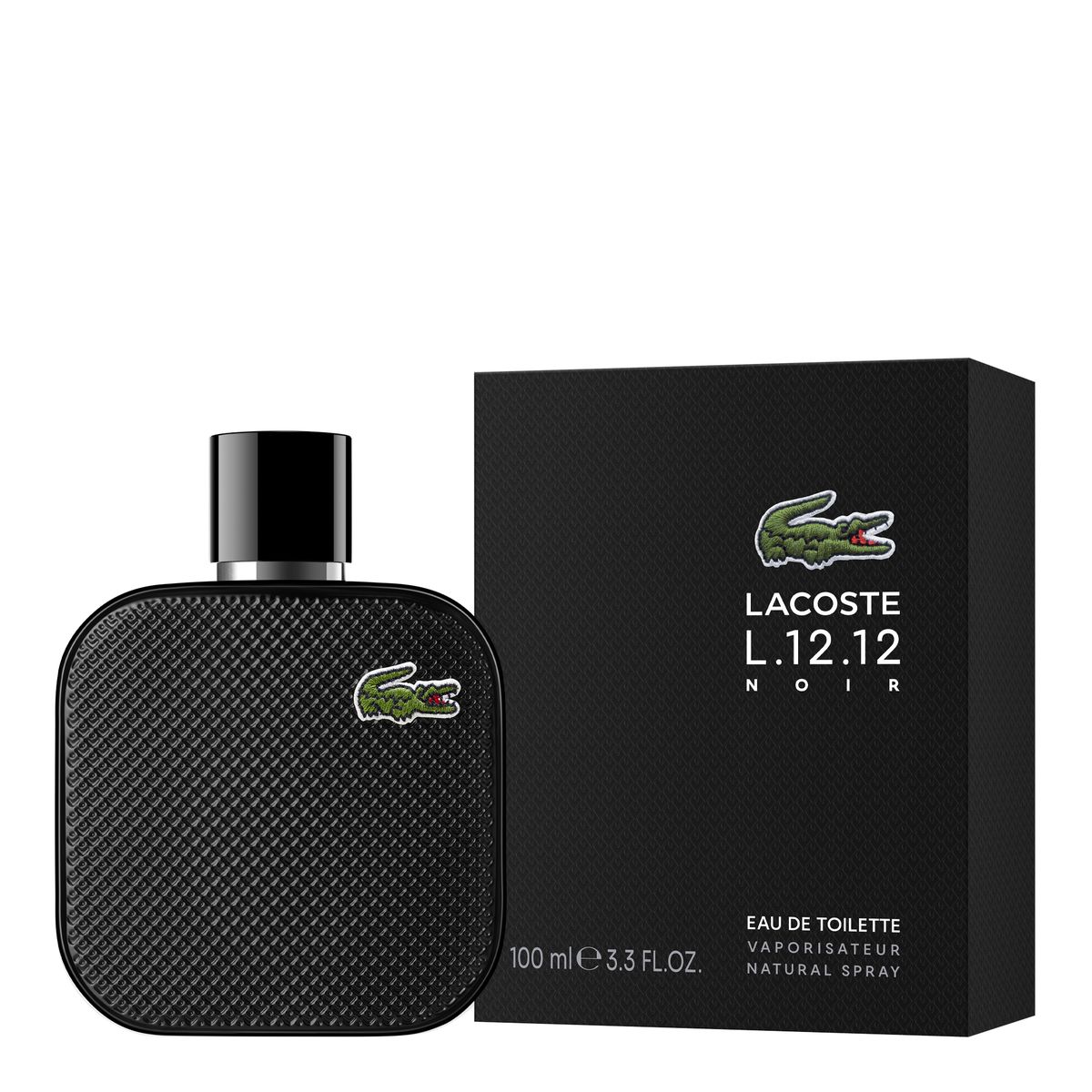 Lacoste L.12.12 Noir Eau De Toilette 100ml | Shop Today. Get it ...
