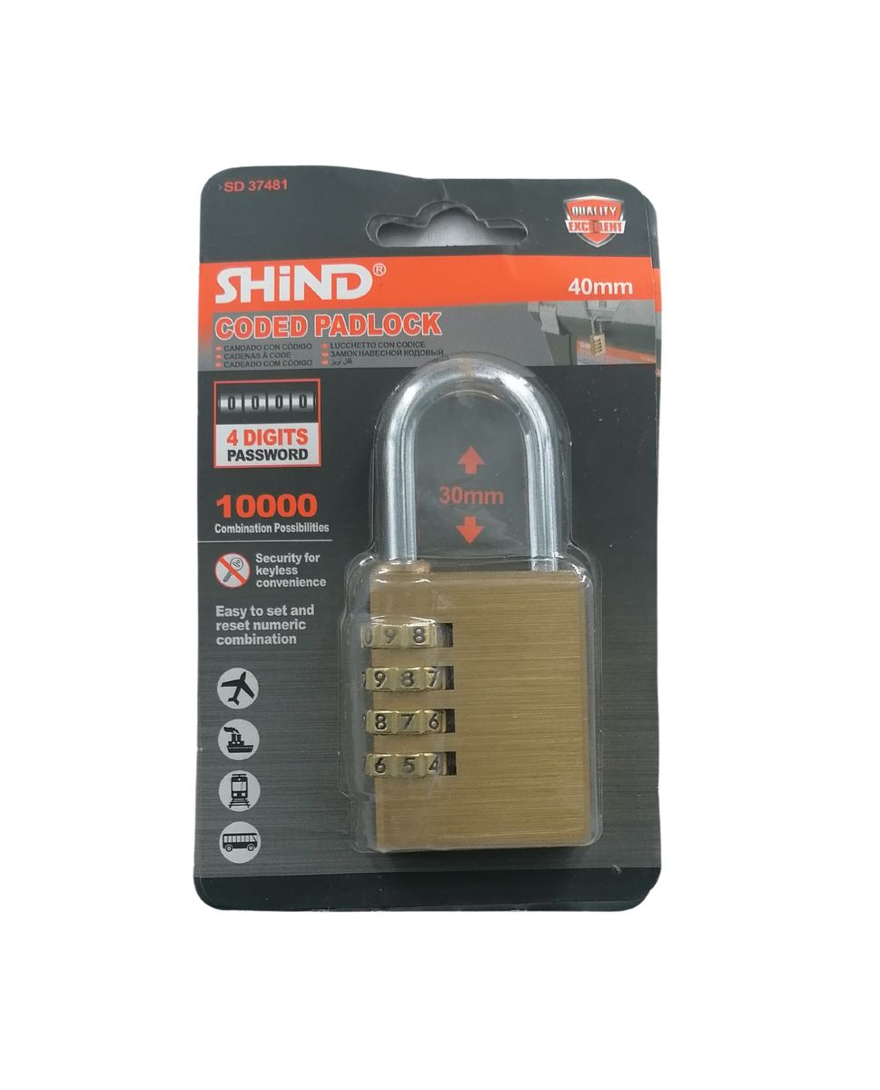 Coded Padlock | Shop Today. Get it Tomorrow! | takealot.com
