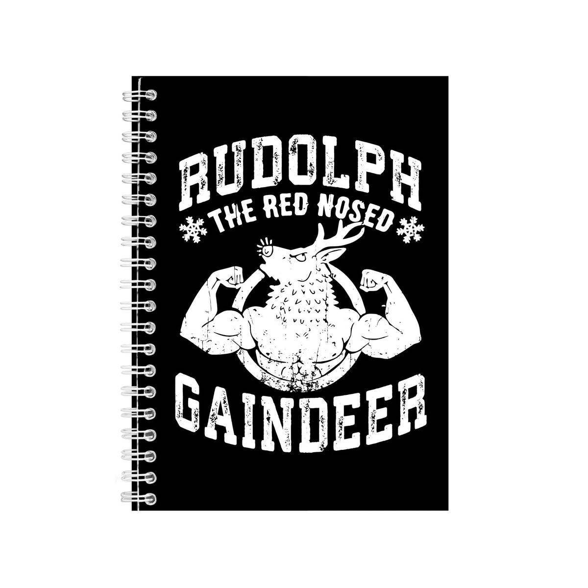 Christmas Gym Notebook Gift Idea Writing Book Notepad Pad 66 | Shop ...