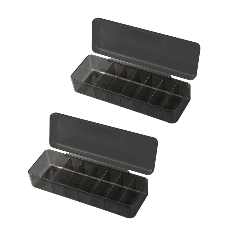 Stackable Acrylic Table-top Cable Management Storage box | Shop Today ...