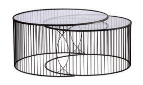 Black Glass Round Coffee Table | Shop Today. Get it Tomorrow ...