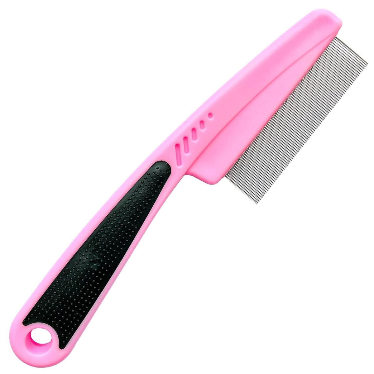 Pet Flea & Tick Comb with Rubber Handle | Dog & Cat Grooming | Shop ...