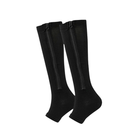 Unisex Anti-Fatigue Zip Up Compression Socks | Shop Today. Get it ...