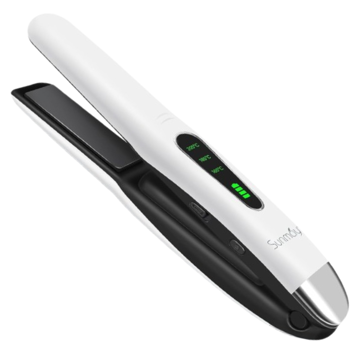 Sunmay - Voga Plus Negative Ion Wireless Hair Straightener and Curler ...