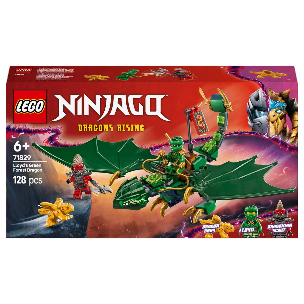 LEGO® NINJAGO® Lloyd’s Green Forest Dragon Toy 71829 | Shop Today. Get ...