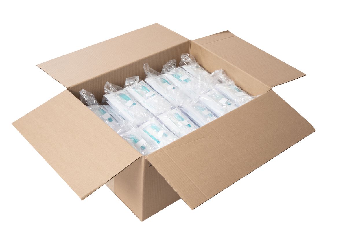 Box of Single-Use Plastic Cutlery Set (Blue) | Shop Today. Get it ...