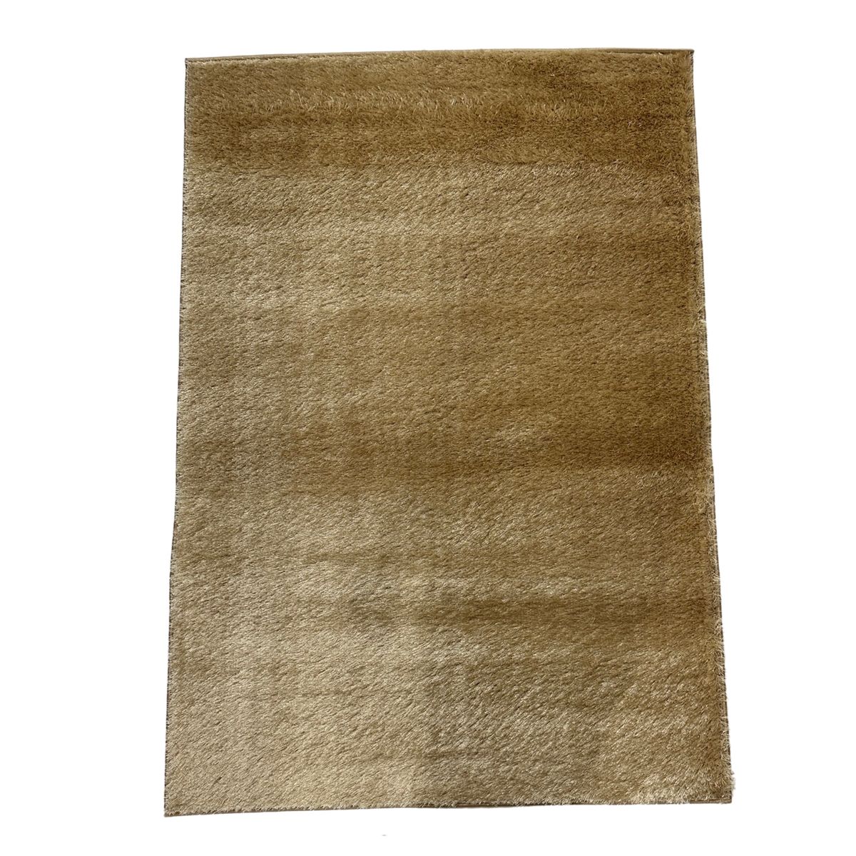 Modern Plain Beige Fluffy Rug 170 x 120cm | Shop Today. Get it Tomorrow ...