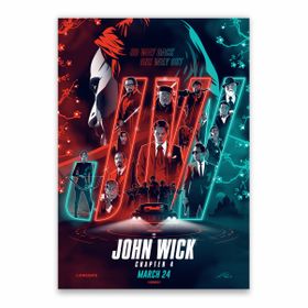 John Wick Chapter 4 Poster - A1 | Shop Today. Get it Tomorrow ...