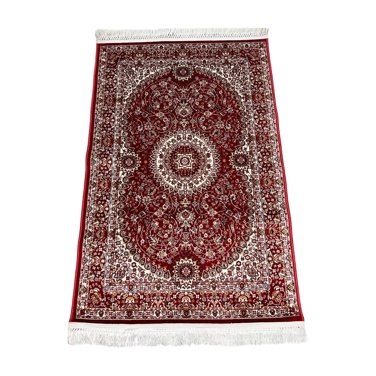 Red Floral Pesian Design Machinemade Rug - 150 x 100 cm | Shop Today ...