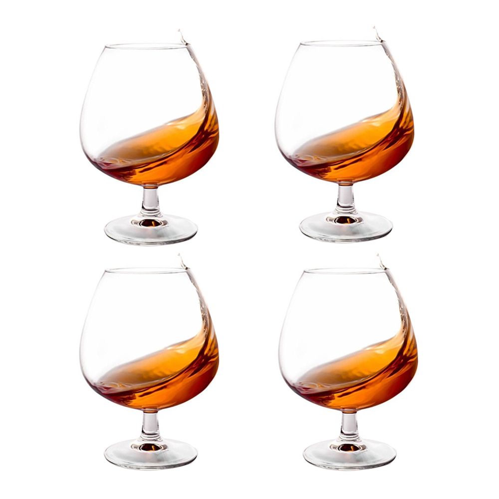 Cognac Drinking Glasses - Set of 4 Pieces - 350ml | Shop Today. Get it ...
