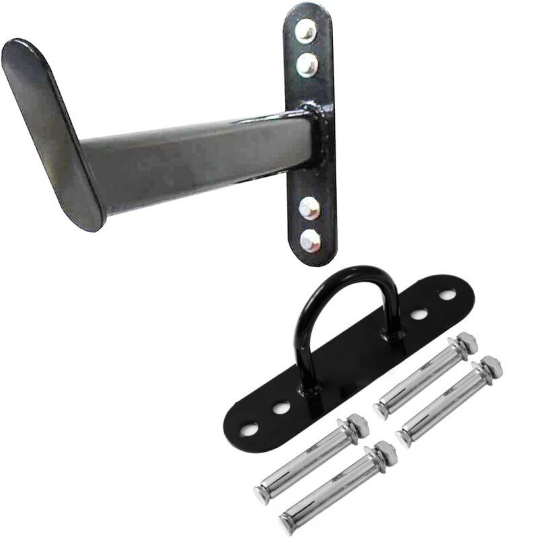 Battle Rope Wall Anchor & Wall Rack Set - 1818 Fitness | Shop Today ...