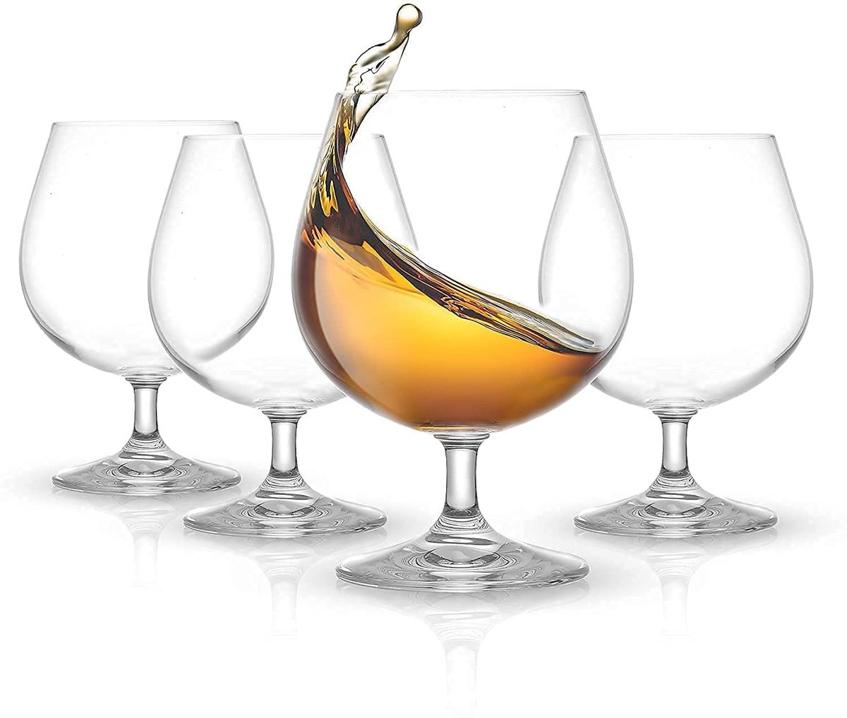 Transparent Crystal Brandy Glass - Set Of 4 | Shop Today. Get it ...