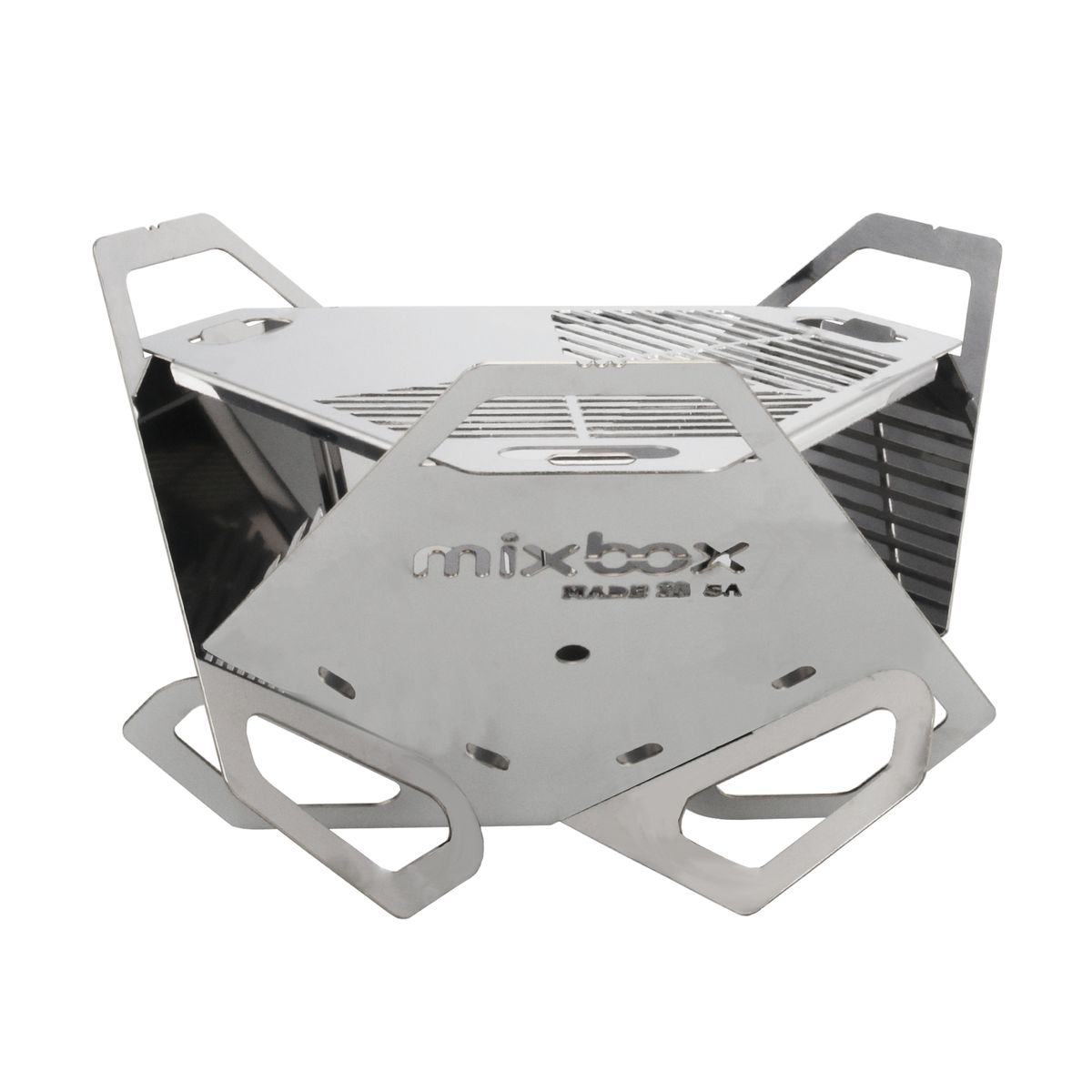 Spare Tire Mount Portable BBQ Fire Pit Camping Braai Grill | Shop Today ...