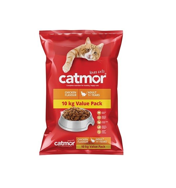 Catmor - Adult Cat Chicken Food - 10kg | Shop Today. Get it Tomorrow ...
