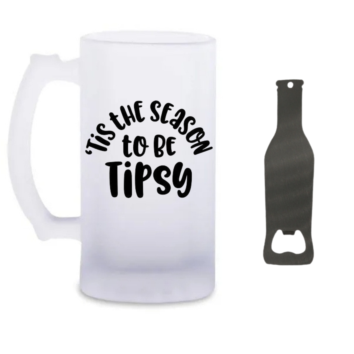 Tipsy Beer Glass and Bottle Opener | Shop Today. Get it Tomorrow ...