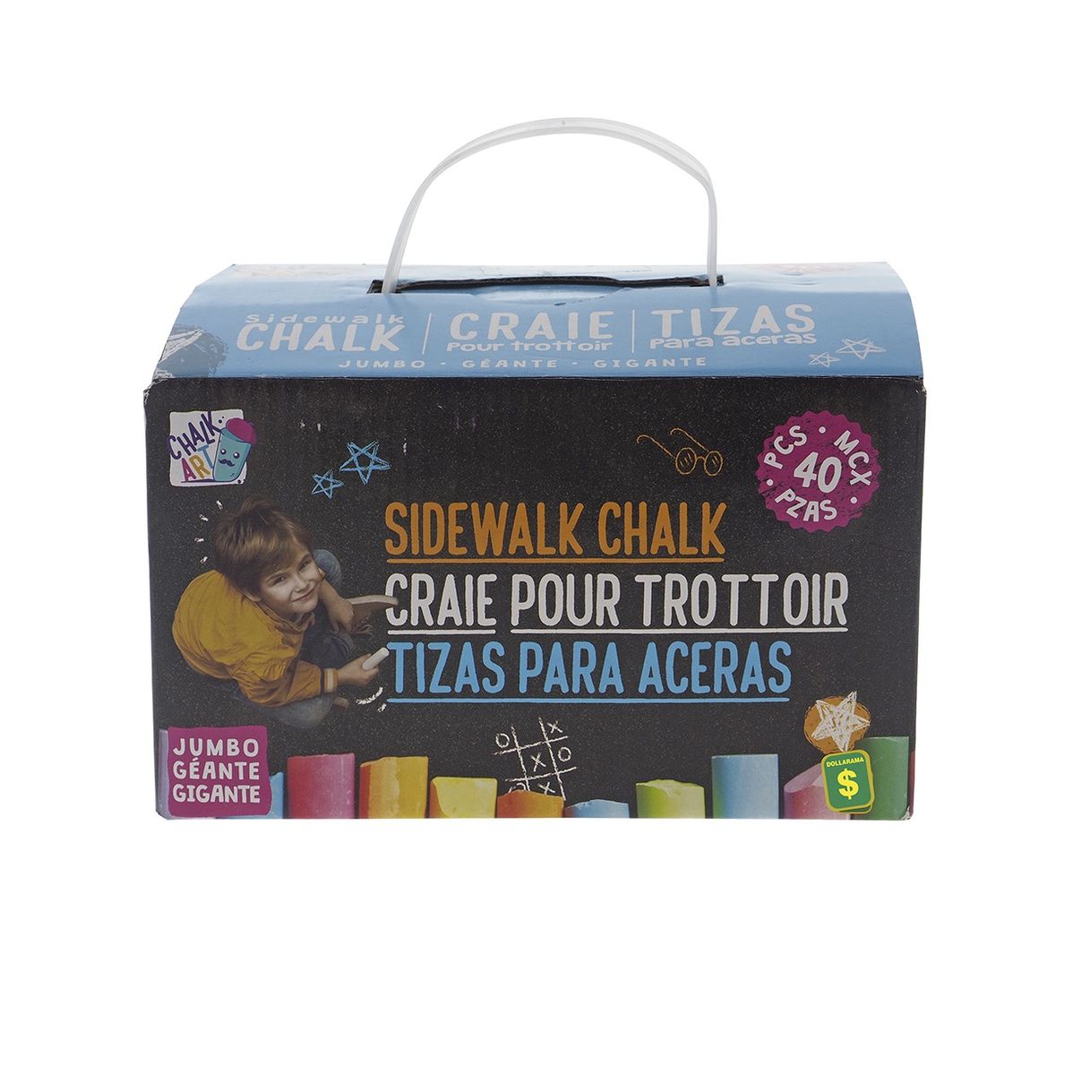 Jumbo Sidewalk Chalk Pack 40 piece - Unleash Your Creativity | Shop ...