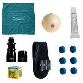 Pool & Snooker Cloth, Ball, Tip Mate, Chalk, Holder, Glue & Leather Tip ...
