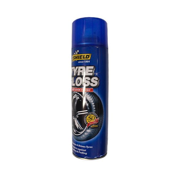Shield Tire Gloss Spray Wet look Finish Polish Shine - 400ml | Shop ...