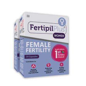 Fertipil Plus for Women - Female Fertility (30 Capsules) x2 | Shop ...