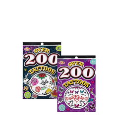Temporary Sticker Body Tattoo Book x 2 - 200 Piece | Shop Today. Get it ...