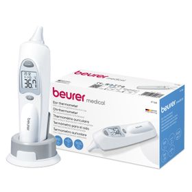 Beurer Ear Thermometer: Hygienic Caps, Infrared Tech, Rapid Result FT ...