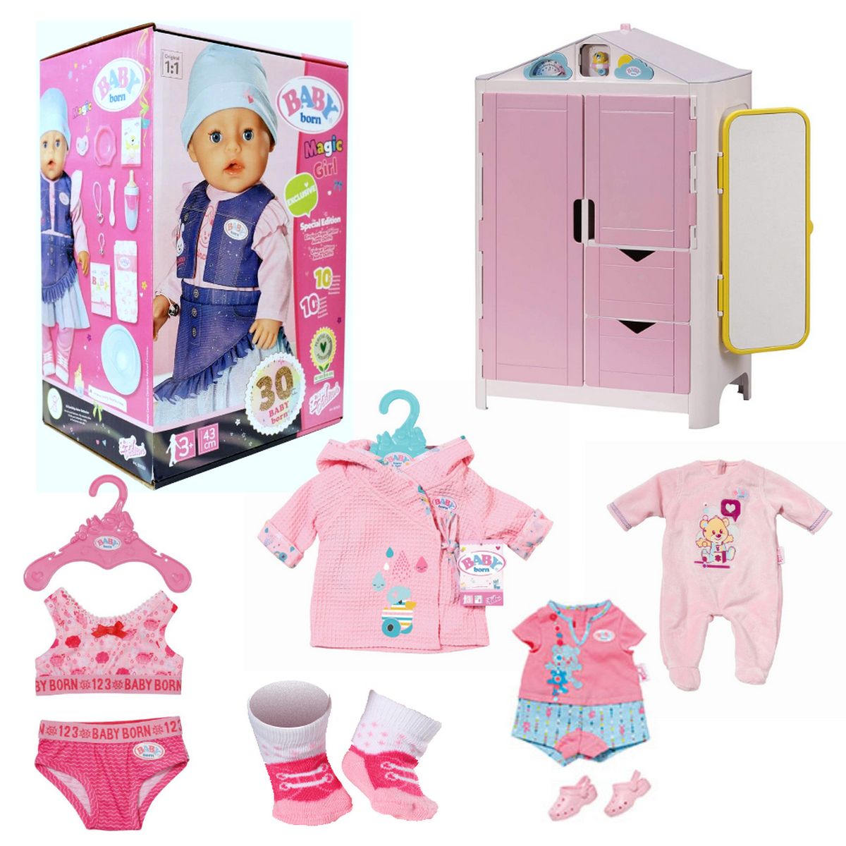 Baby Born's Complete Wardrope Bundle | Shop Today. Get it Tomorrow ...