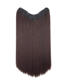 24" Straight V-Shaped Clip-In Hair Extensions | Shop Today. Get it ...