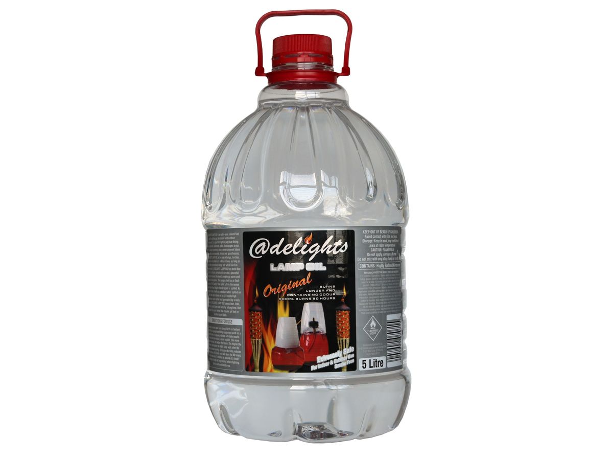 @Delight Lamp Oil Clear 4 x 5L | Shop Today. Get it Tomorrow ...